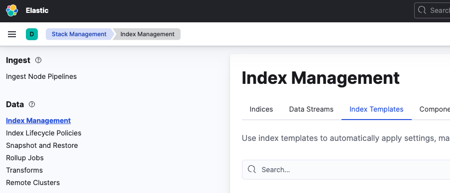  TIL Elasticsearch Index Template Dynamic explicit Mapping Tech 